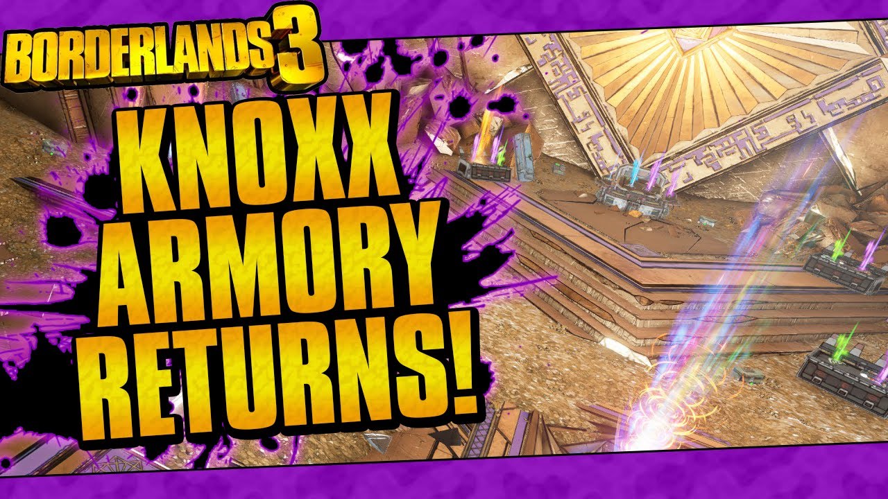 Borderlands 3 | Knoxx Styled Armory Returns (How To Open The Secret ...