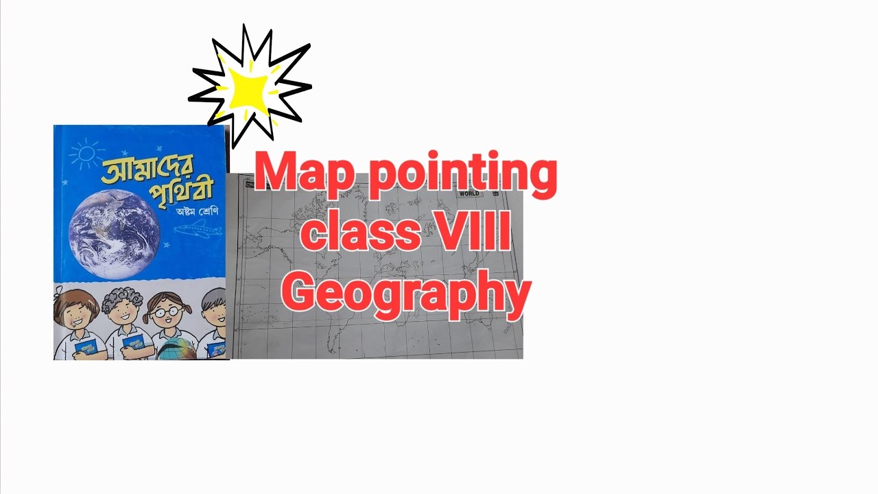 class VIII GEOGRAPHY. ....Important MAP POINTING on World Map - YouTube