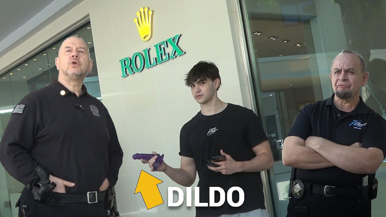 Messing with Angry Security Guards! - YouTube