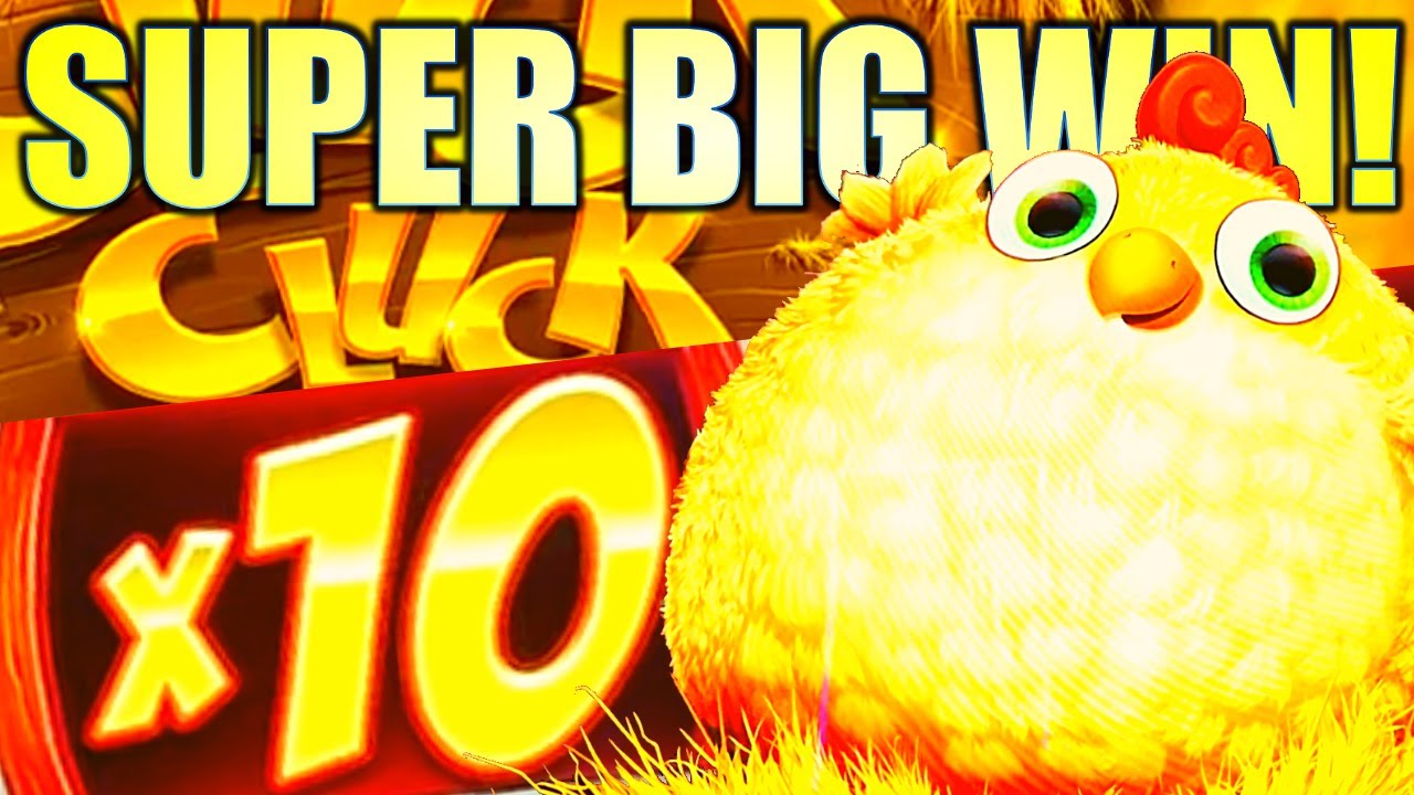 ★HUGE WIN!!★ X10 BIG FAT CHICKEN!!! 🤑 CLUCK CLUCK CASH Slot Machine ...