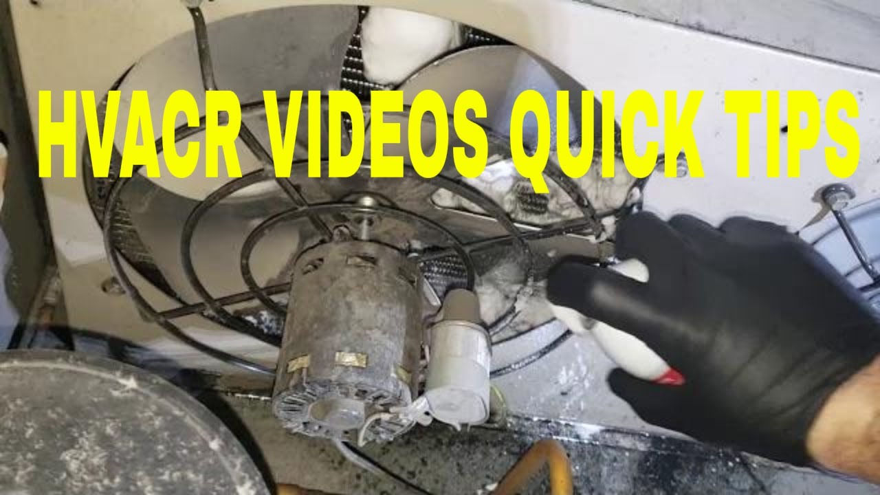 HVACR VIDEOS QUICK TIPS - YouTube