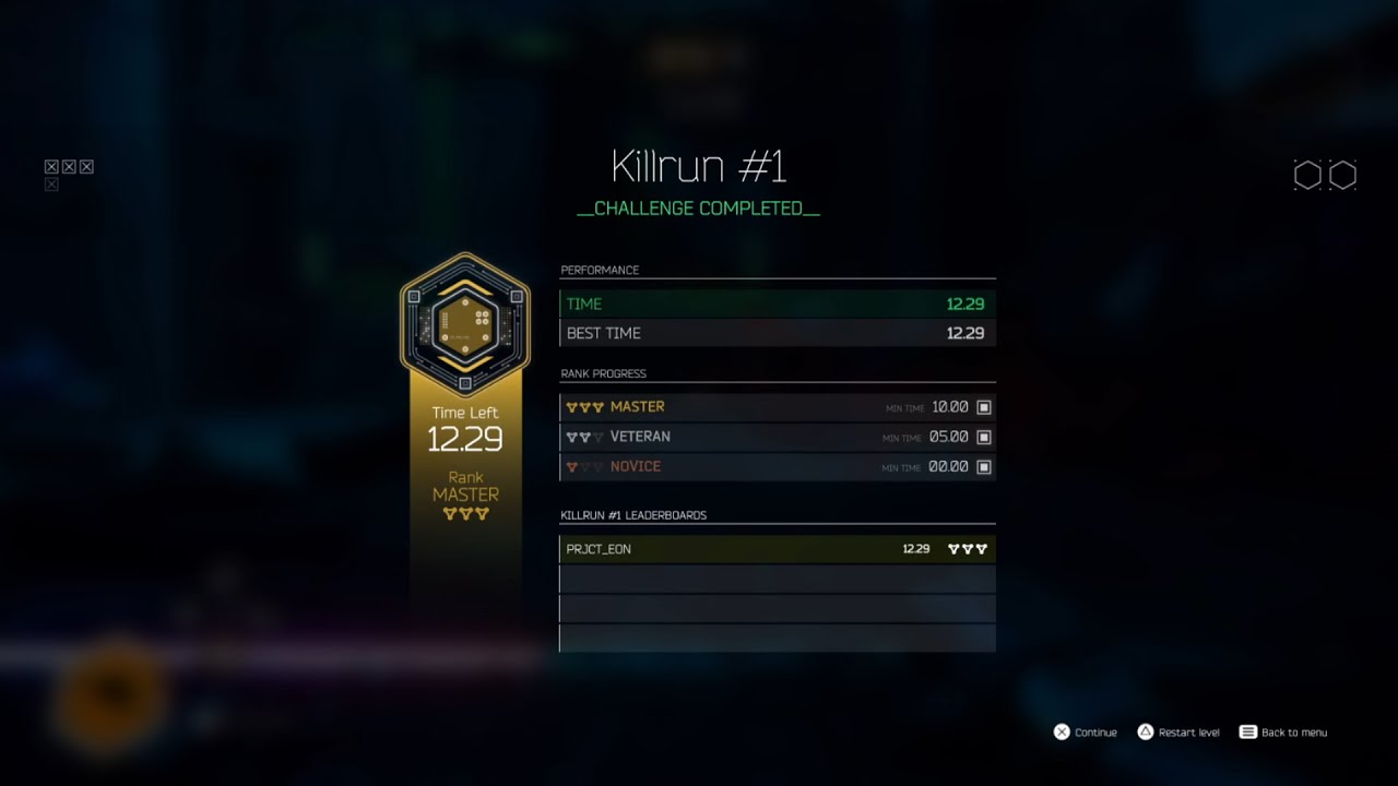 Ghostrunner Kill Run #1 Master Rank - YouTube