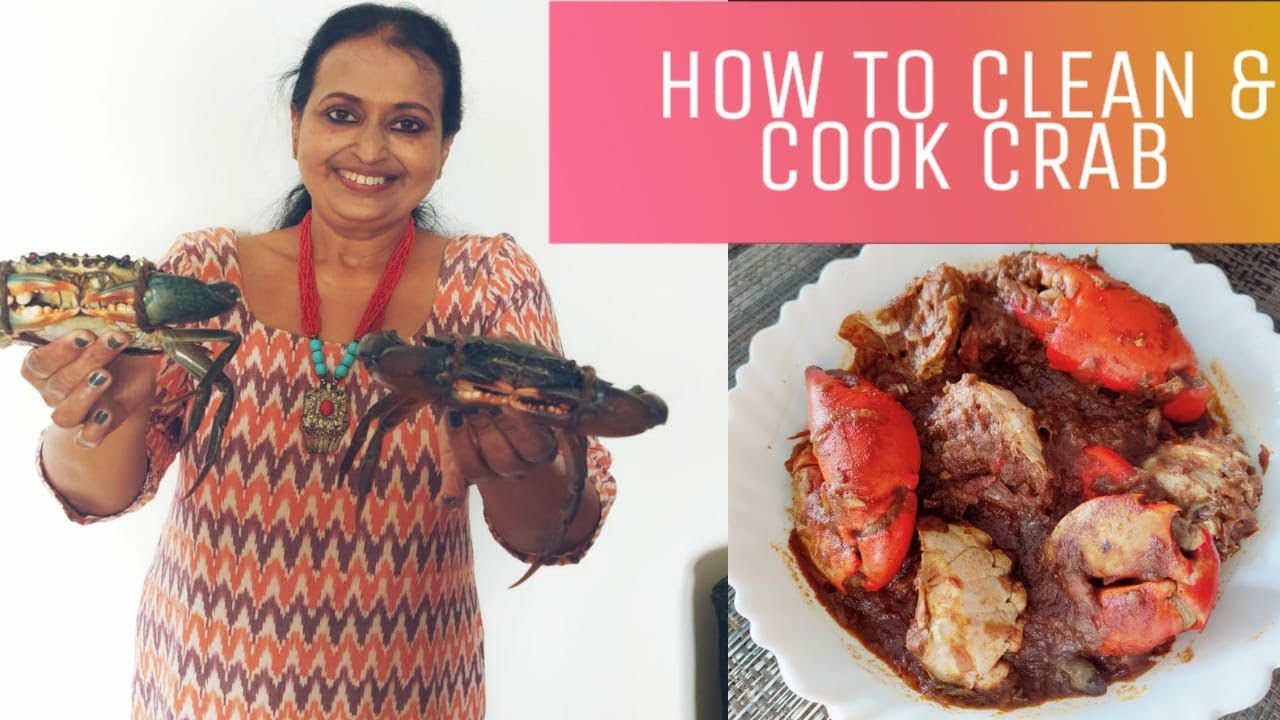 HOW TO CLEAN CRAB & CRAB ROAST MAKING/ഞണ്ട് വൃത്തിയാക്കാനും, റോസ്റ്റ് ...