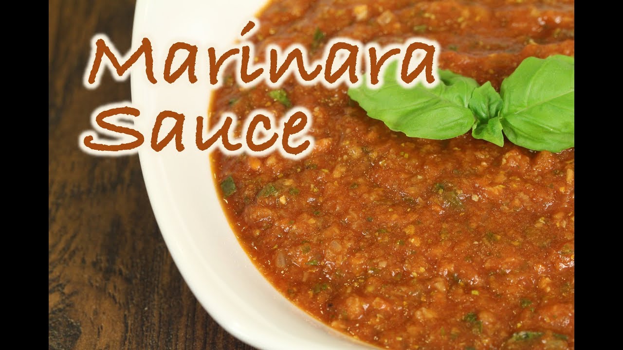 How To Make A Vegetarian Healthy Marinara Sauce From Scratch | Rockin ...