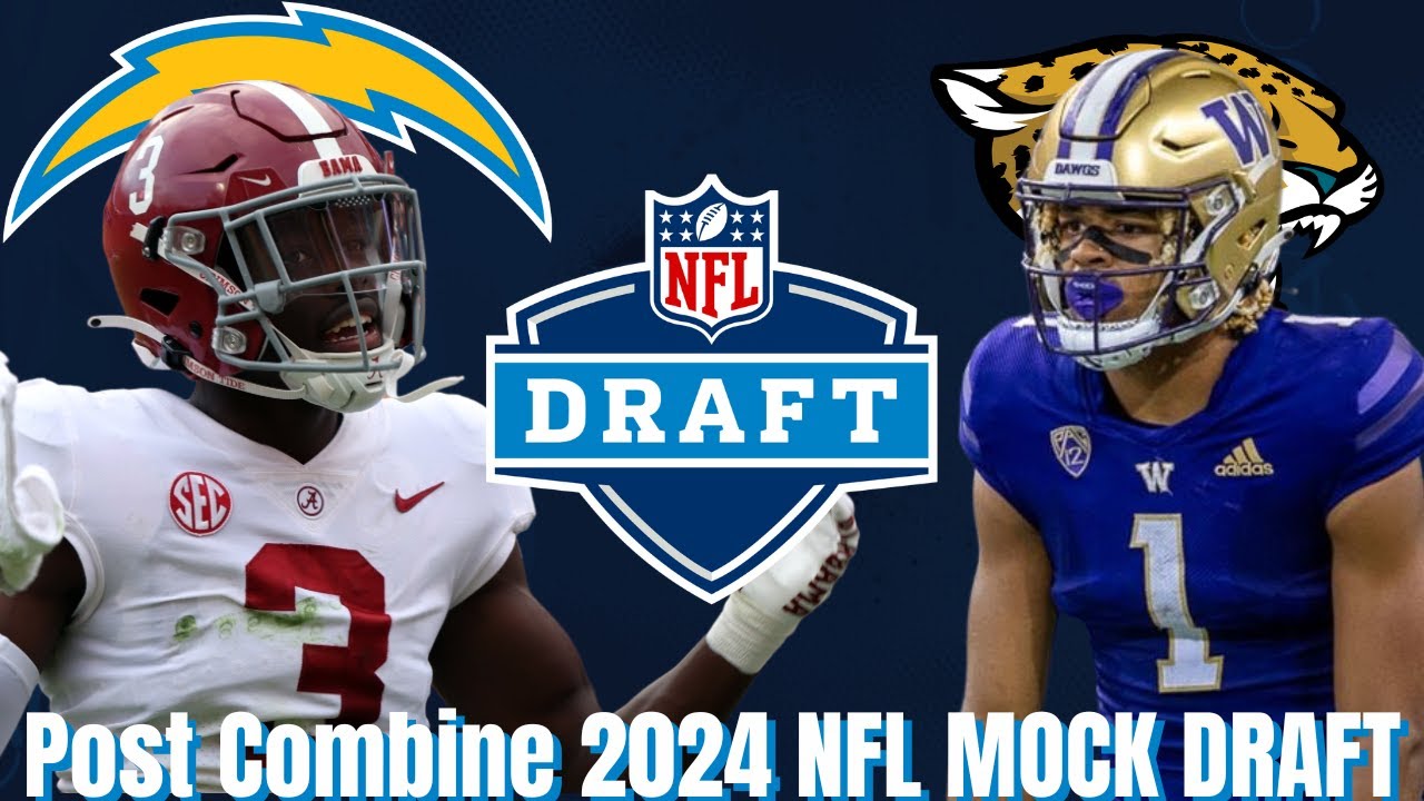 Post Combine 2024 NFL Mock Draft | MAJOR TRADES! - YouTube