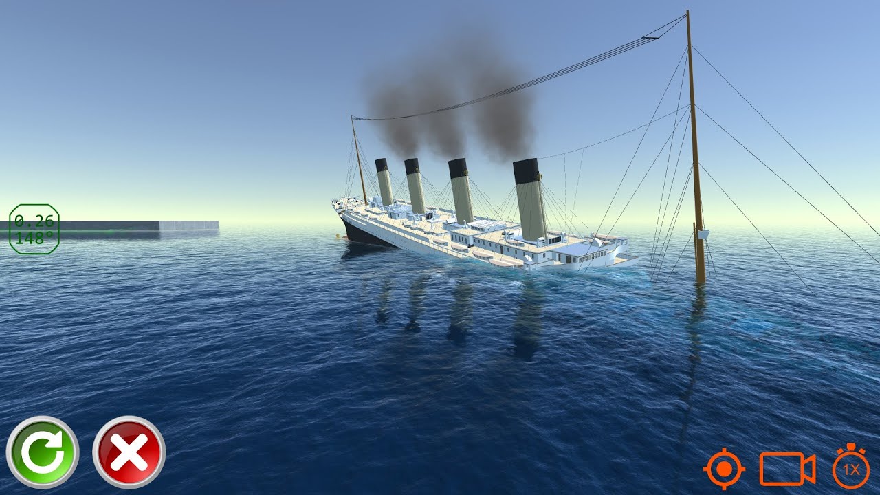 Olympic sinking like Britannic - Ship Handling Simulator - Ship Mooring ...