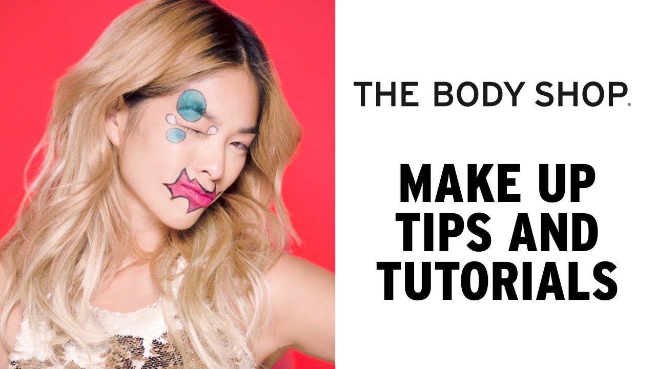 Pop Art Spotty Eye Halloween Make-Up Tutorial – The Body Shop - YouTube