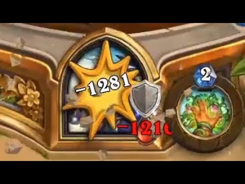 [하스 야생전] 1281딜을 주는 나독스 원턴킬 드루이드 - YouTube