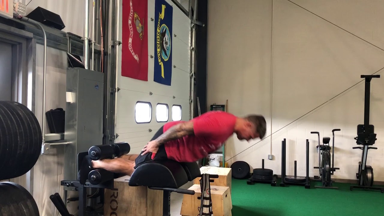 Glute Ham Raise (GHR) - YouTube