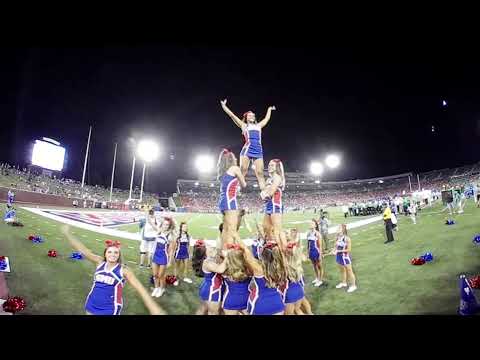 SMU Cheer in 360 TEST - YouTube