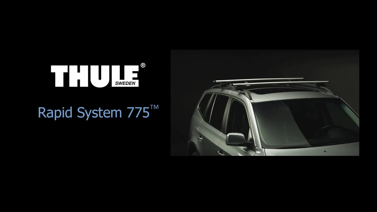 Багажник на крышу Thule Rapid System 775 аэродинамические дуги ...