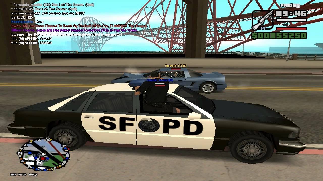 GTA San Andreas Cops and Robbers/Roleplay walkthrough part 3 - YouTube