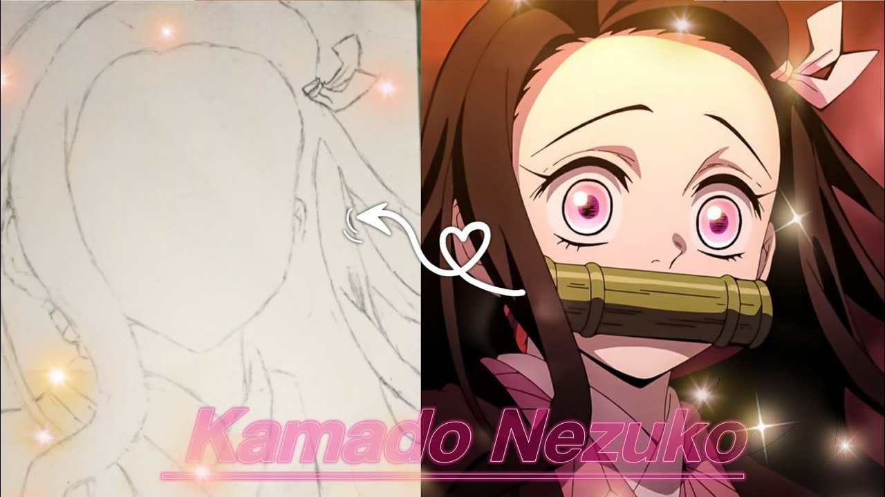 Drawing Kamado Nezuko| Kimetsu No Yaiba| Beautiful Girl| DRAW# ...
