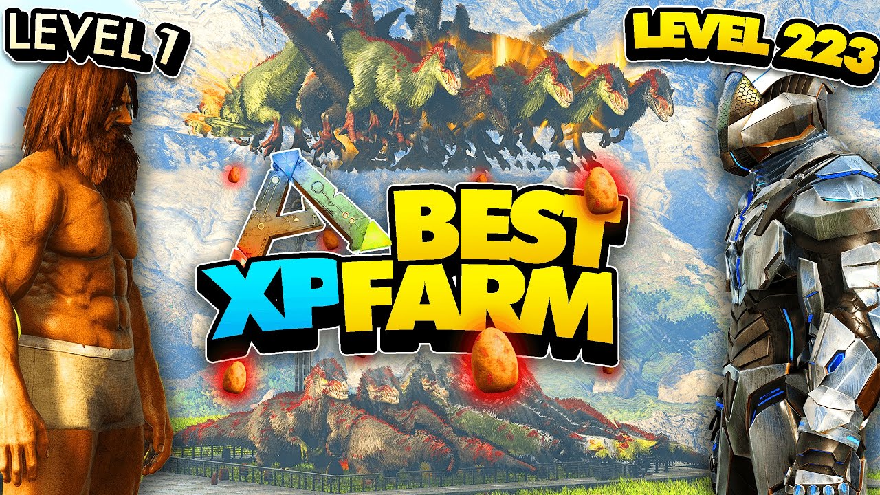 I Made An OP Experience Farm in Ark | Tutorial !! - YouTube