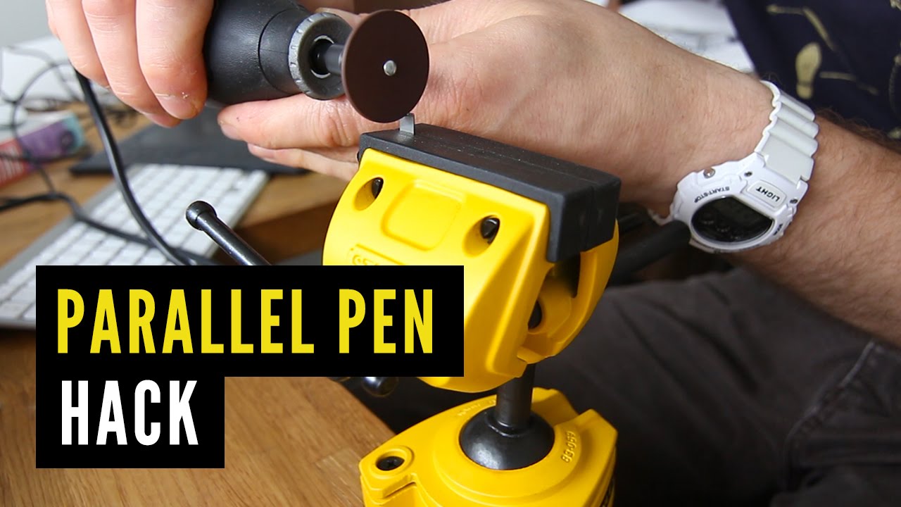 Parallel Pen Hack - Turn it into a scroll pen - YouTube