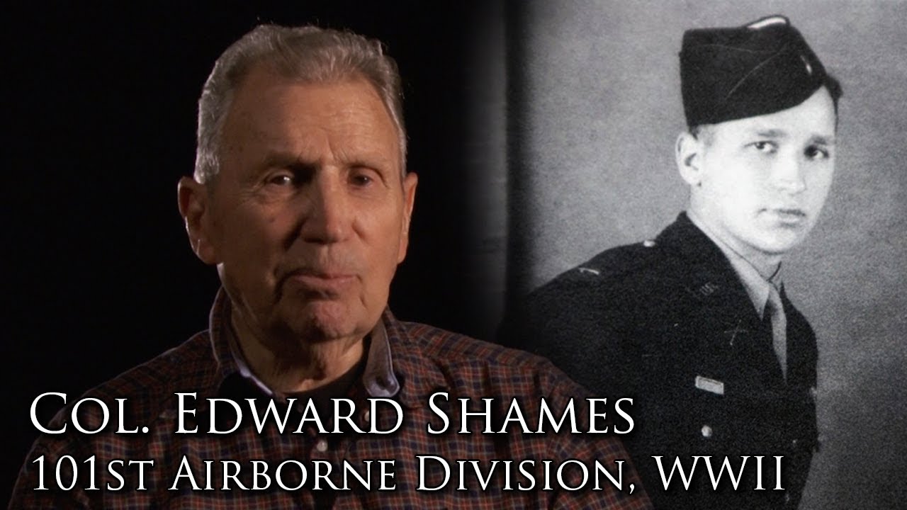 Col. Ed Shames: From D-Day to the Eagle's Nest - YouTube