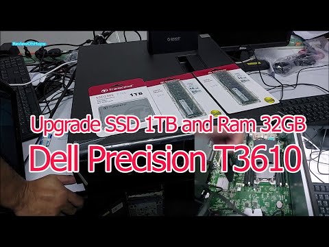 Dell Precision T3610 Workstation Upgrade SSD 1TB and Ram 32GB เร็วมากๆ ...