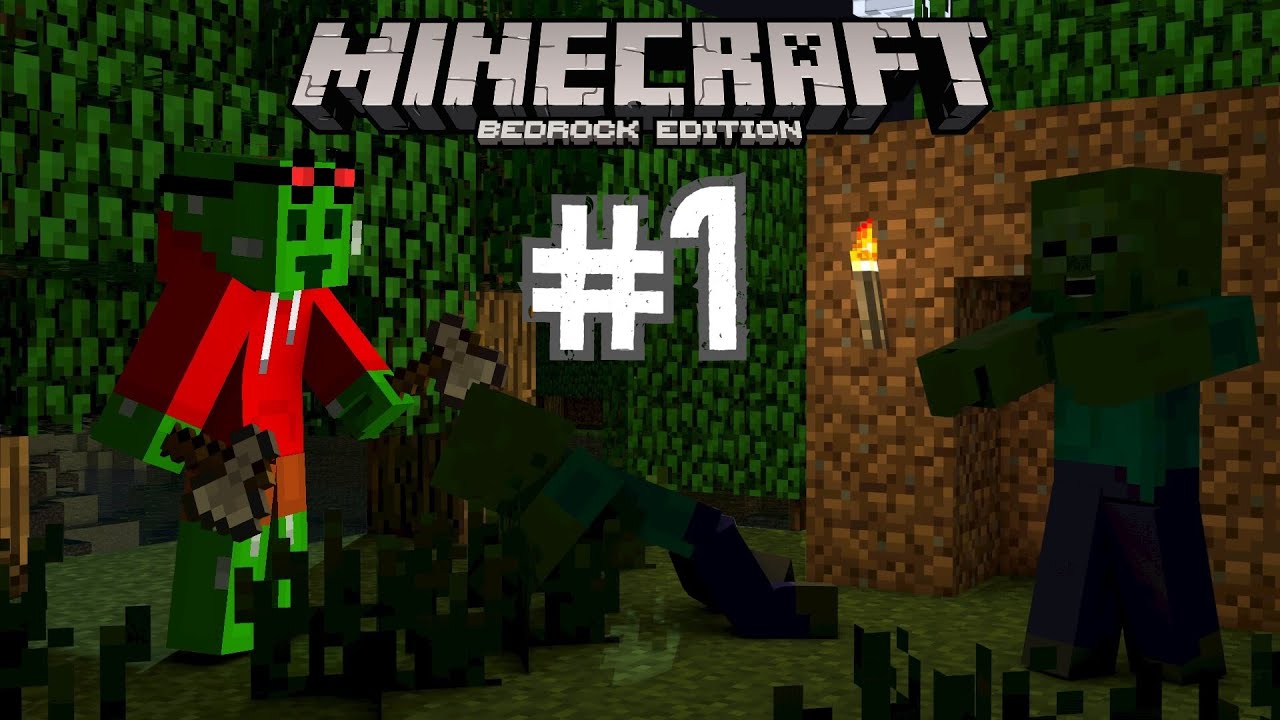 Minecraft Bedrock Edition [1] A Fresh Fresh Start! - YouTube