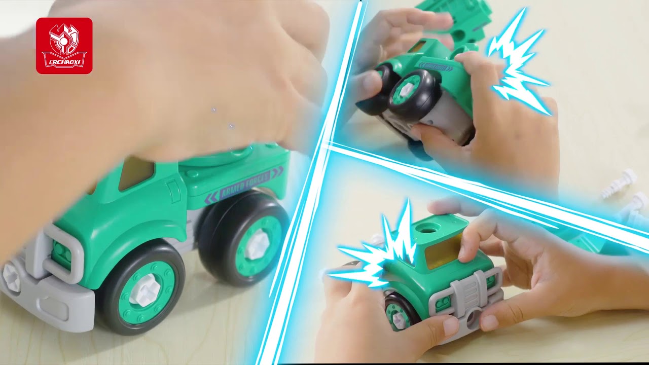 Kidkicking Toys New Arrivial --ECXP2001 5 In 1 Assembled Building ...