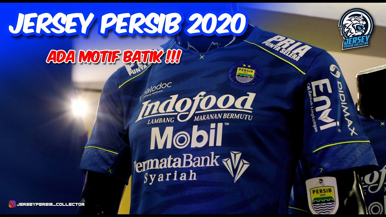 Jersey Persib Bandung 2020 - YouTube