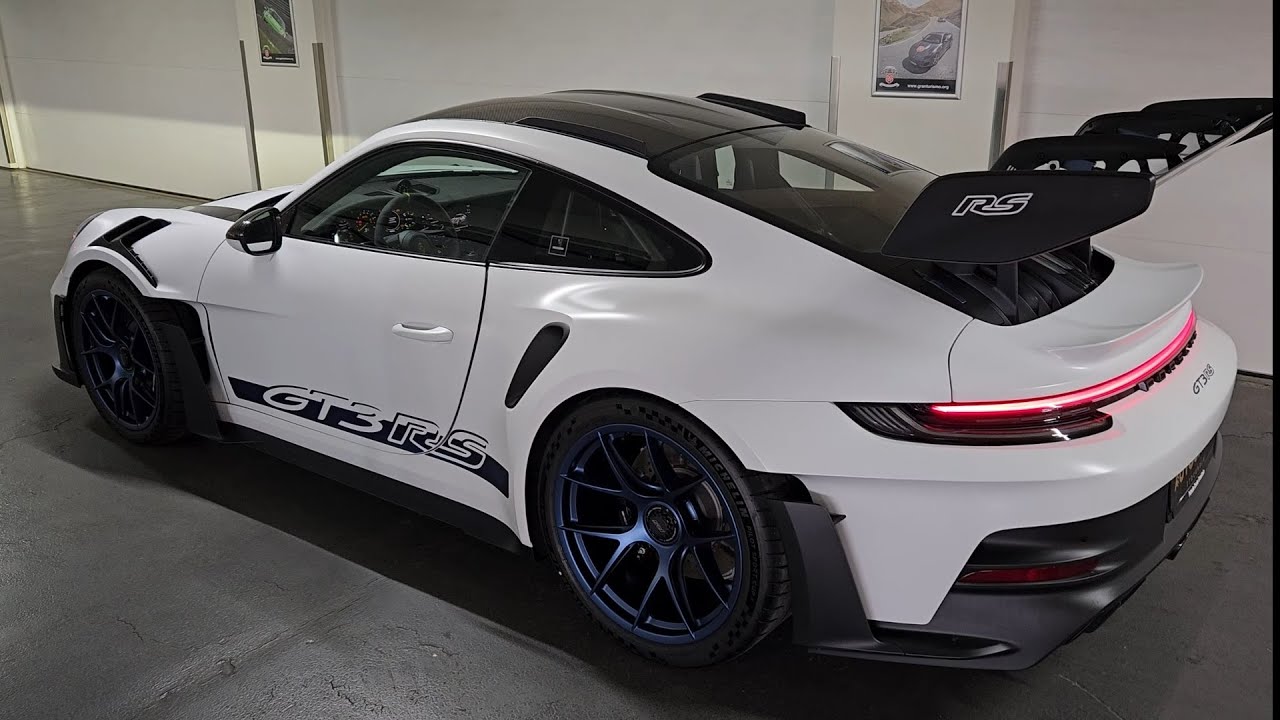 Porsche 911 GT3 RS 992 generation Matte White by Autoshield in Sweden ...