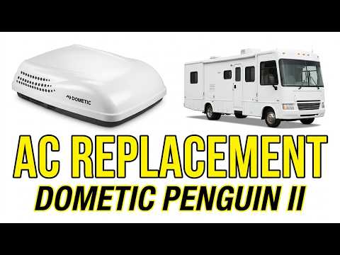 HOW TO REPLACE RV AC DOMETIC PENGUIN II DUO THERM HEAT PUMP  - 12 button to 5 button Conversion kit