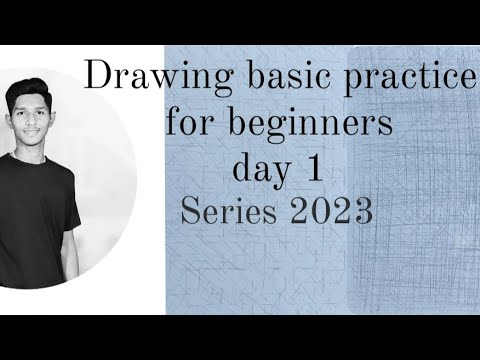 🎨Artist DJ 😎 class in Gujarati sketching day 1 drawing How to draw ...