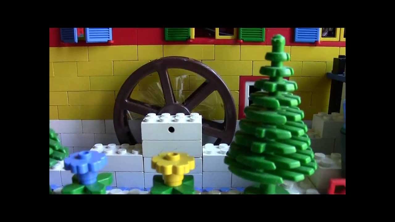 Lego Water Mill - YouTube