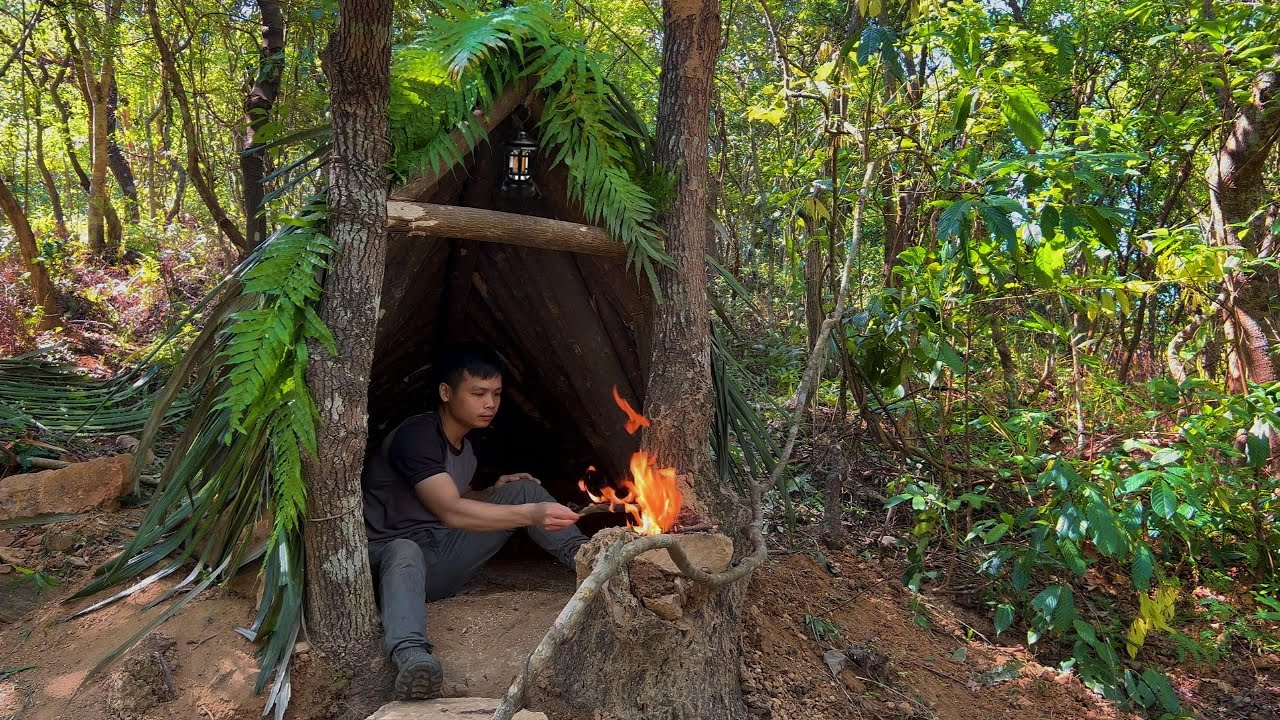 Solo Bushcraft: Essential Survival Skills for Primitive Camping - YouTube