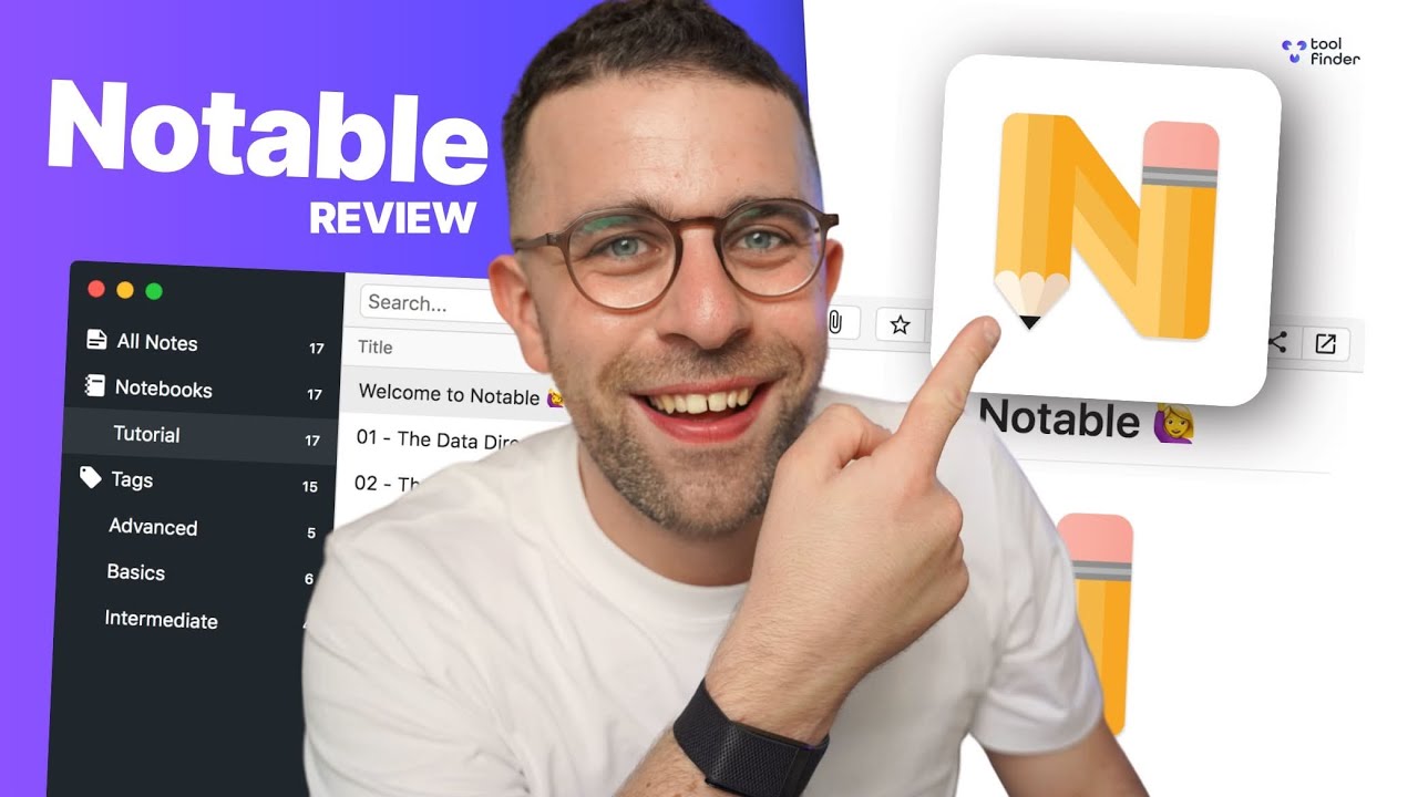 Notable Review: Markdown Note-Taking App - YouTube
