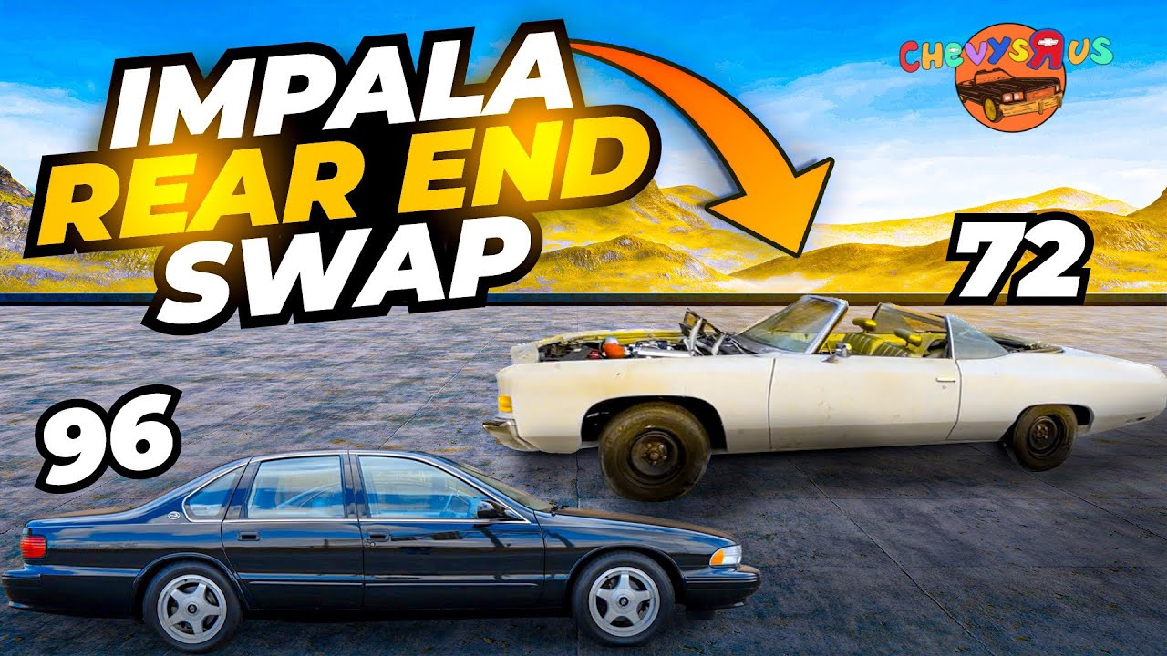 Prepping a 96 Impala Rear End Swap for My '72 Chevy! - YouTube
