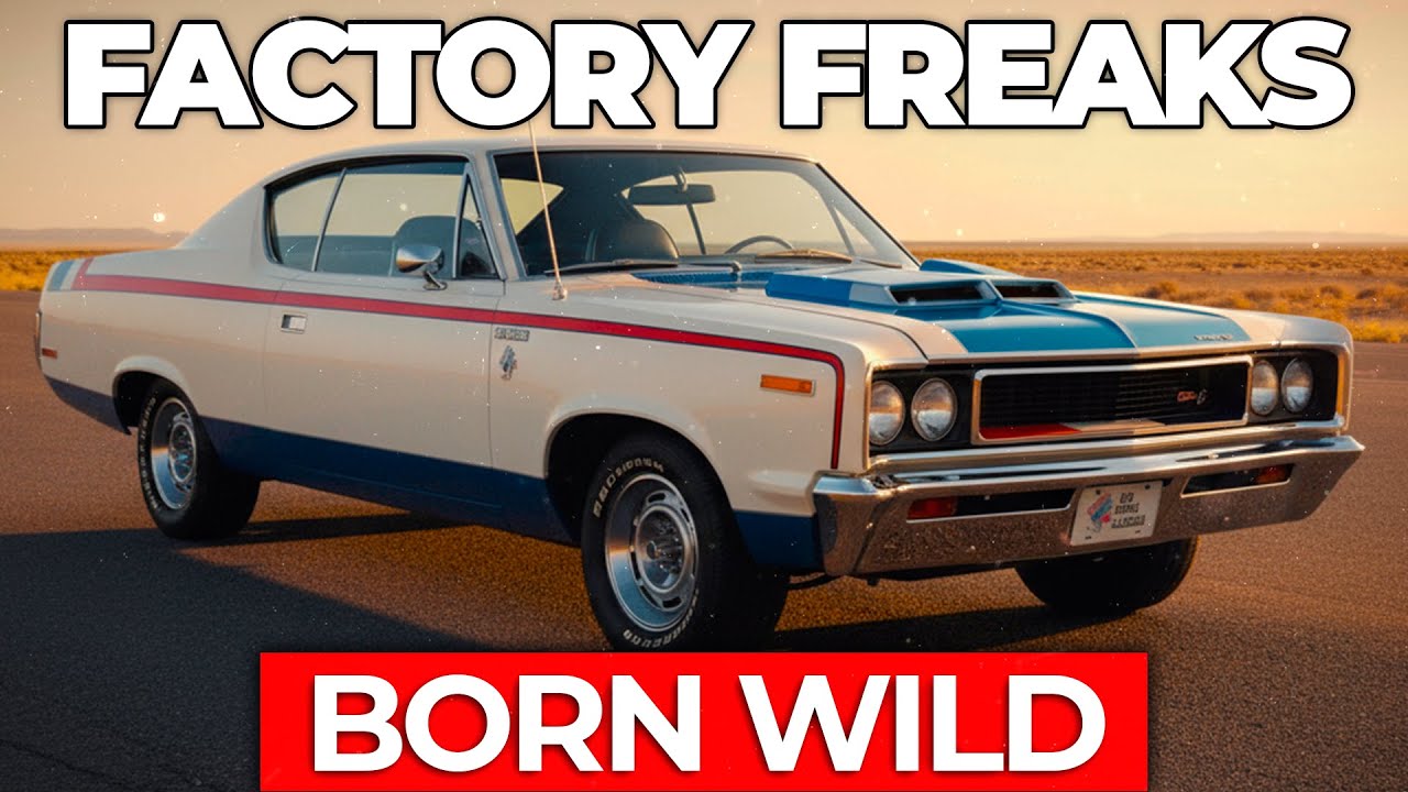 10 Wildest Factory Built Muscle Cars of All Time - YouTube