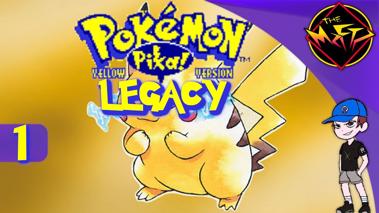 Pokemon Yellow Legacy ROM HACK Part 1 Primitive Pokemon Reworked - YouTube