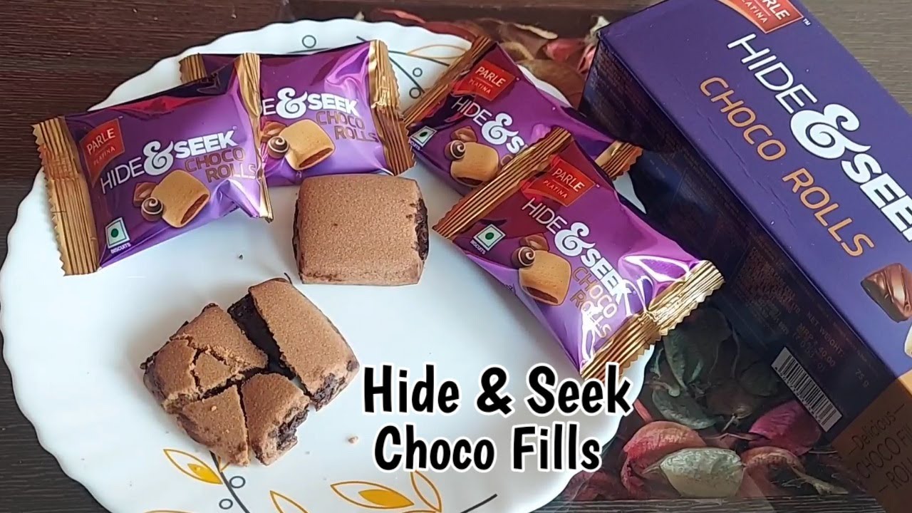Hide & Seek Choco Rolls Review in Hindi | Parle Platina Hide & Seek ...