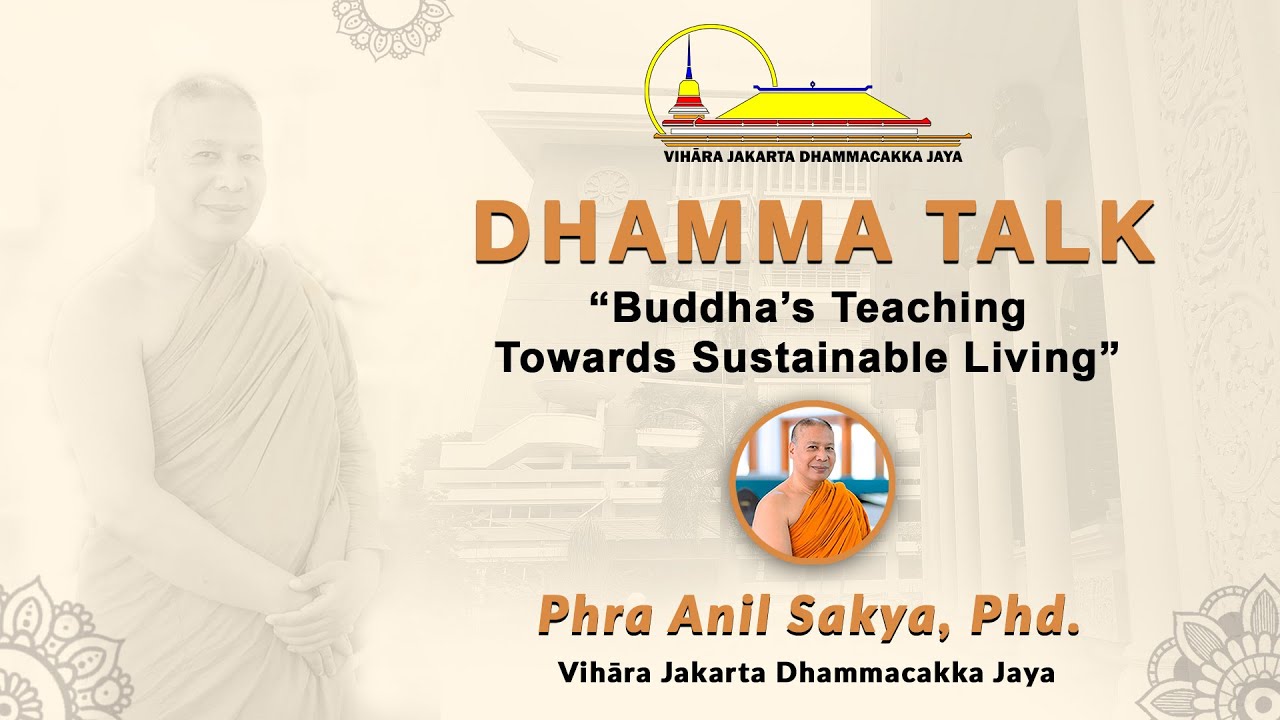 DHAMMA TALK | Phra Anil Sakya, Phd. | Minggu, 06 Agustus 2023 | Pkl. 19 ...