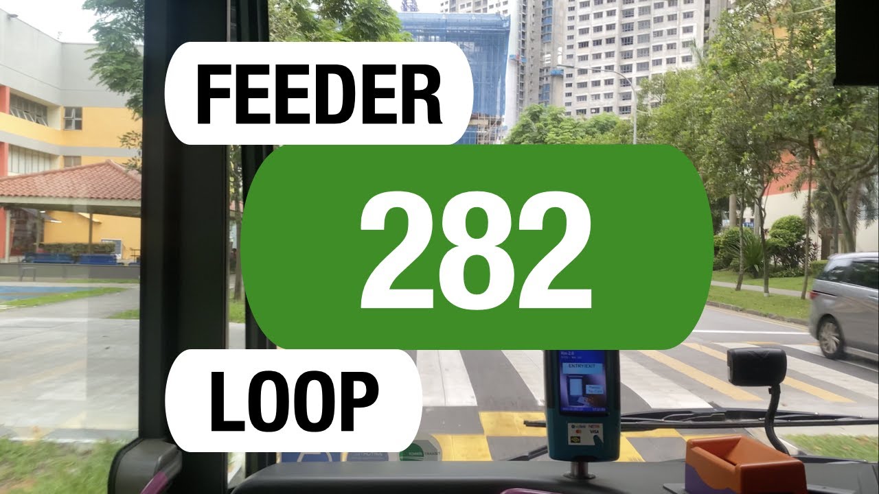 Tower Transit Feeder 282 | Bus Service Route Visual - YouTube