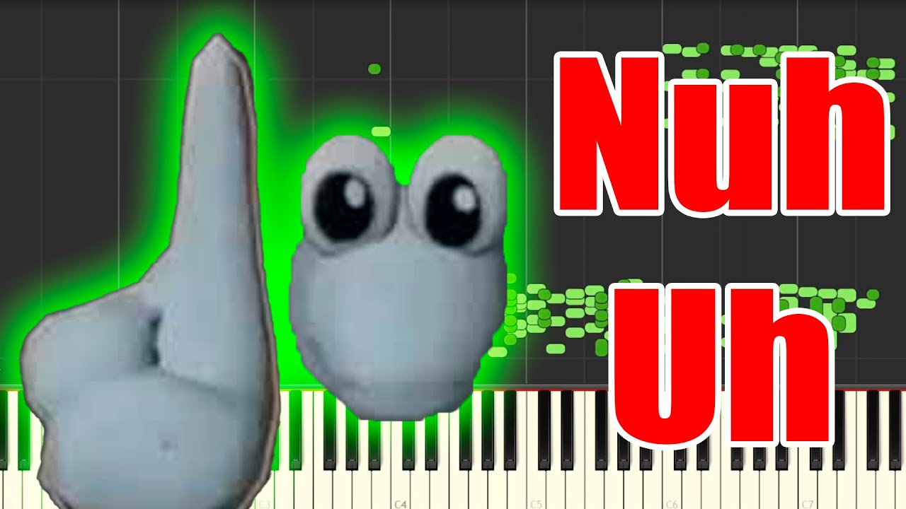 Nuh Uh but it's MIDI (Auditory Illusion) | Nuh Uh Piano sound - YouTube