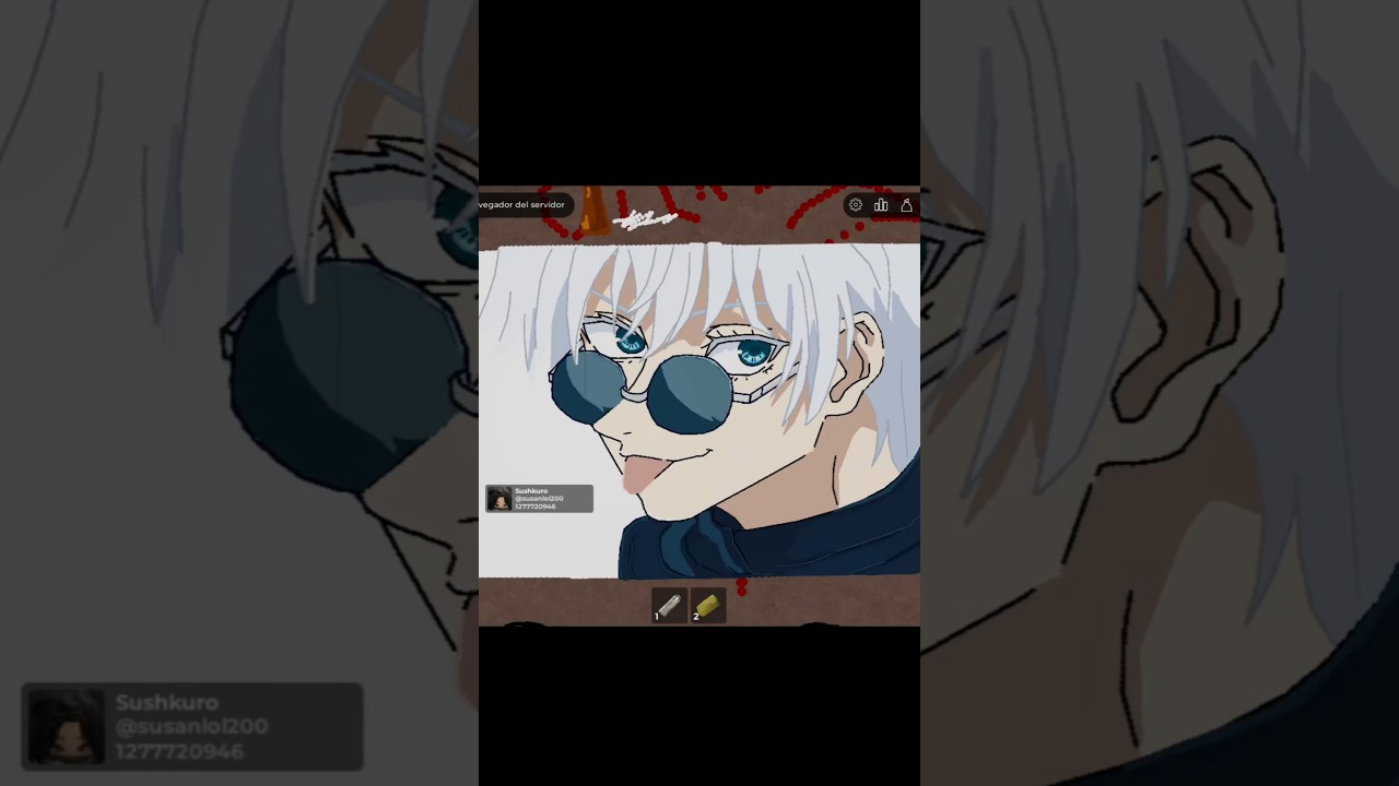 ROBLOX - Spray Paint #roblox #art #gojo #drawing #illustrator #game # ...