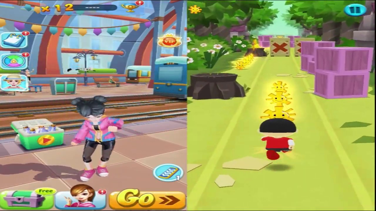 Subway Princess Runner V/S Ryan Run - RUN RACE !!! - YouTube