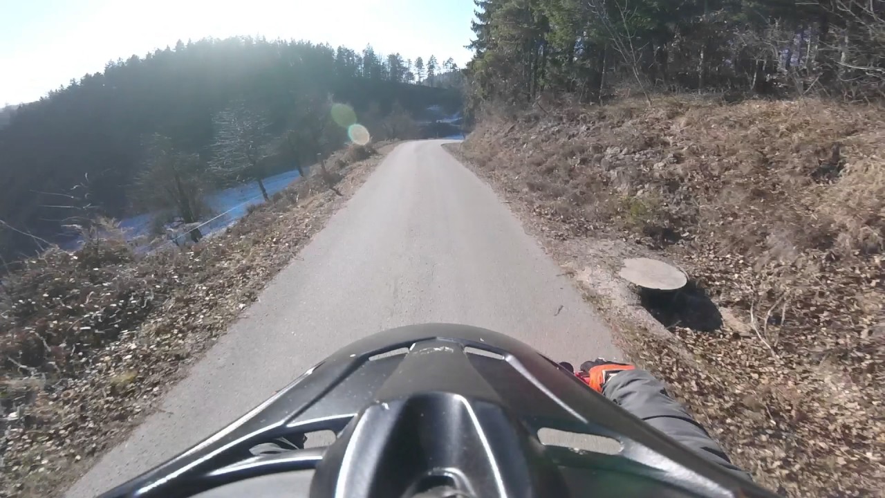 winter riding/Stomp z2 140 - YouTube