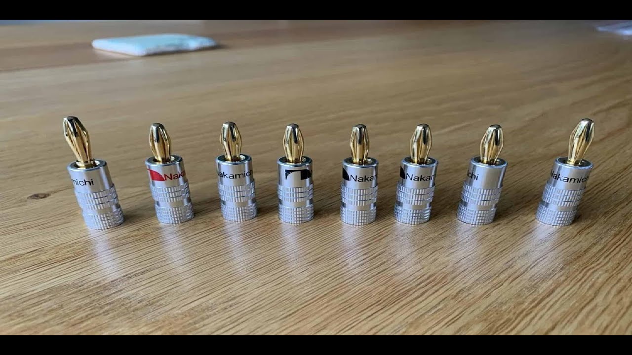 ⚠️ Beware of Chinese Nakamichi Plugs ⛔ - "Nakamichi" Banana Plugs from ...