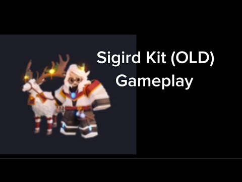 (Old Sigrid) Sigrid Kit Gameplay Roblox Bedwars - YouTube