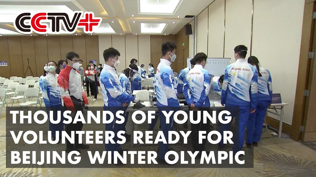 Thousands of Young Winter Olympic Volunteers Take Up Positions As Games ...