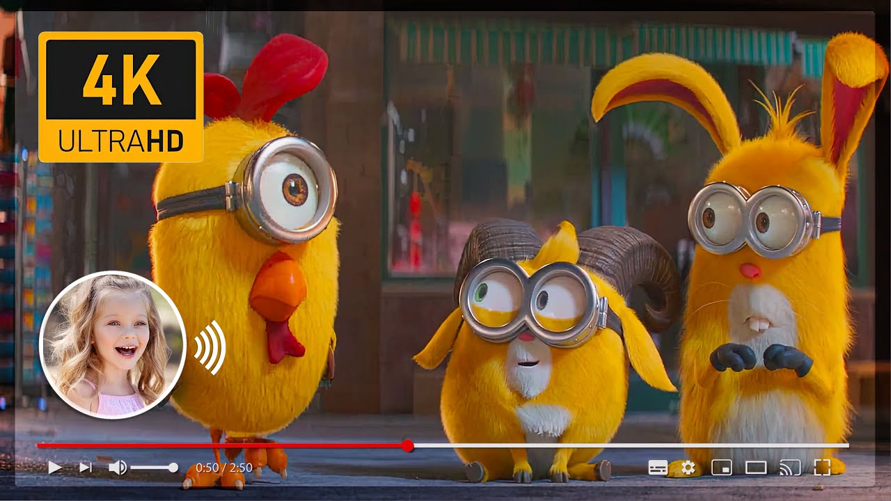 Rise of Gru - True 4K-UHD Remastered Flipbook Animation US(T) 2022 ...