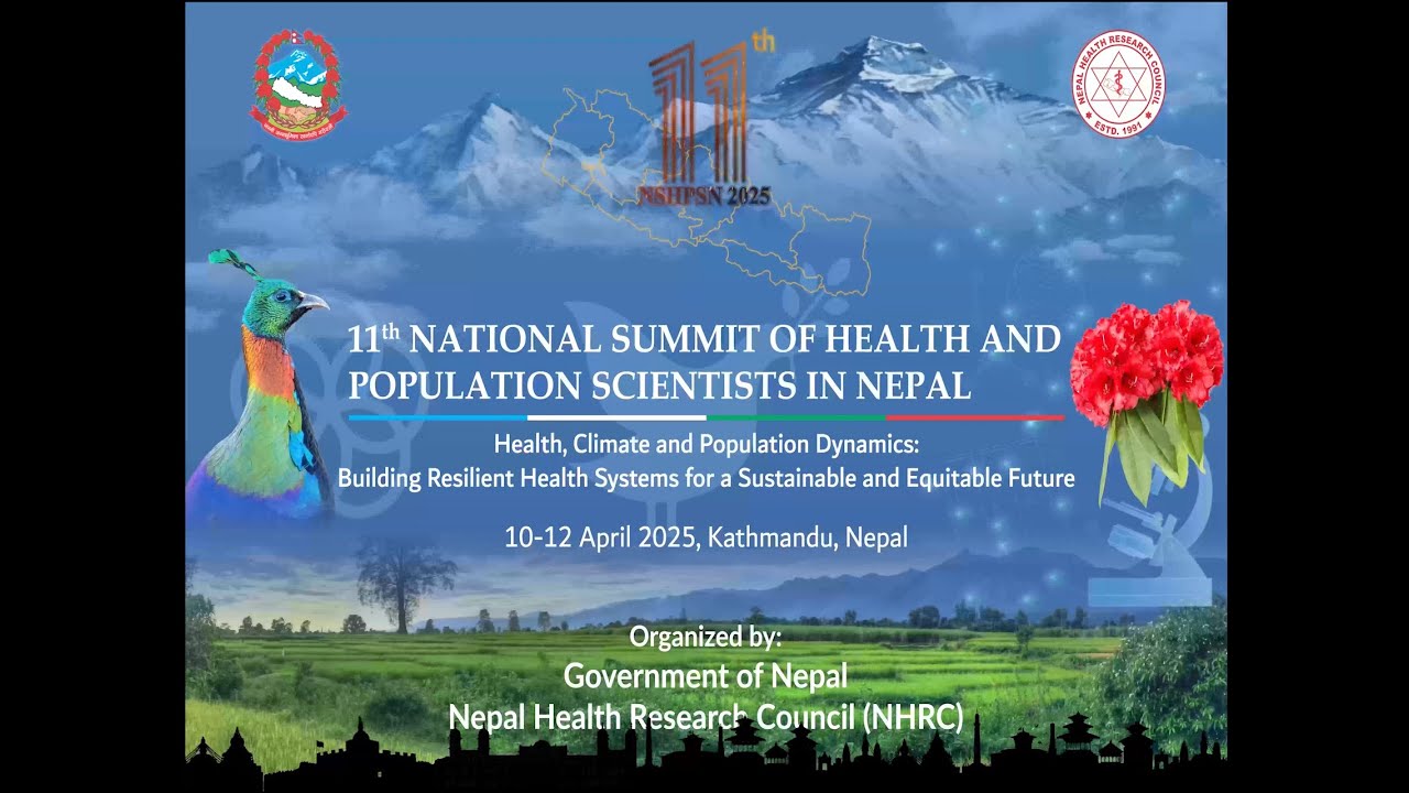11th National Summit of Health and Population Scientists in Nepal - YouTube