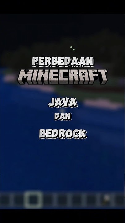 Perbedaan Minecraft JAVA dan BEDROCK #shorts #minecraft - YouTube