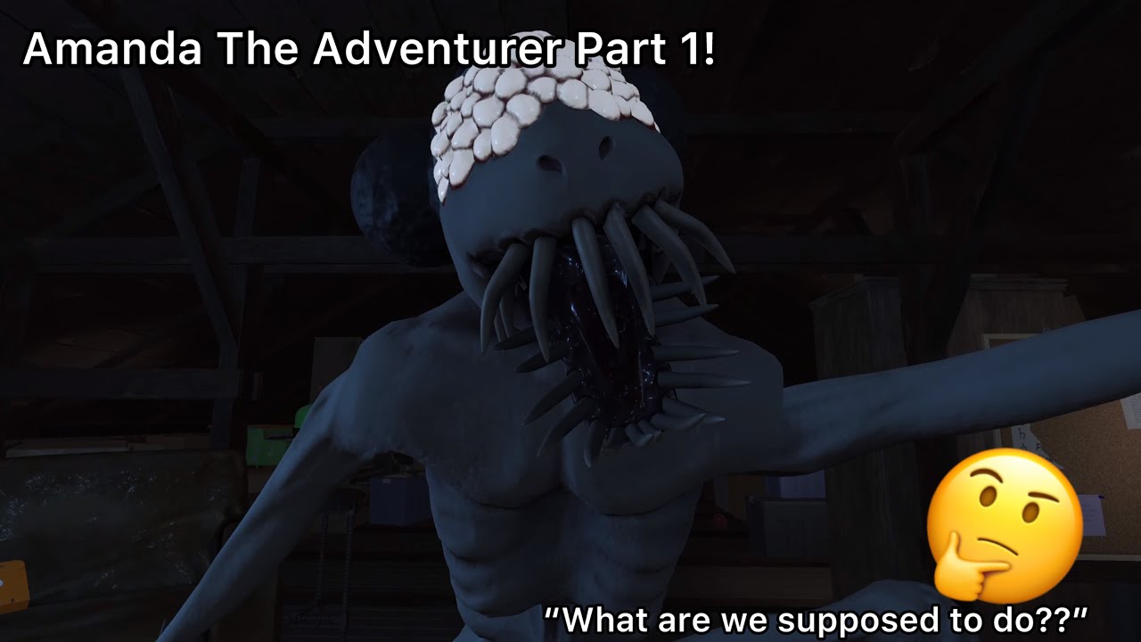 SHE TURNS TO A MONSTER?? | Amanda The Adventurer Part 1 - YouTube