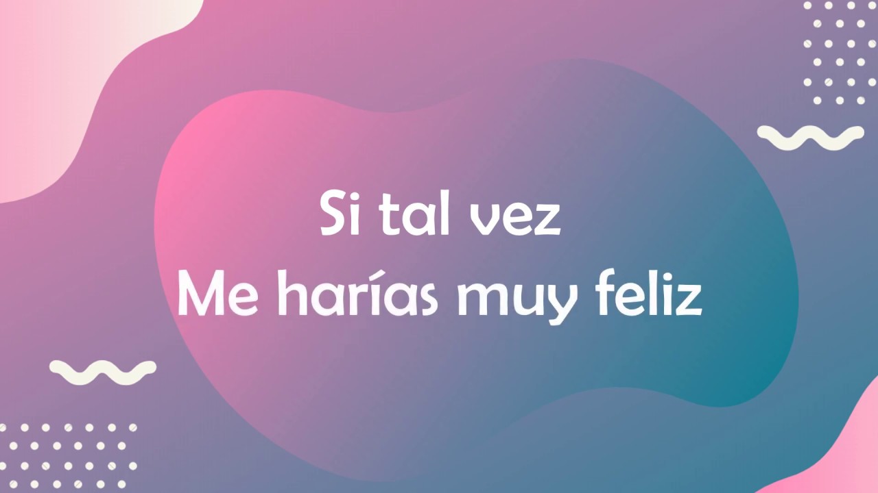 OV7-Si tal vez, letra (Lyric video, cover Karen) - YouTube