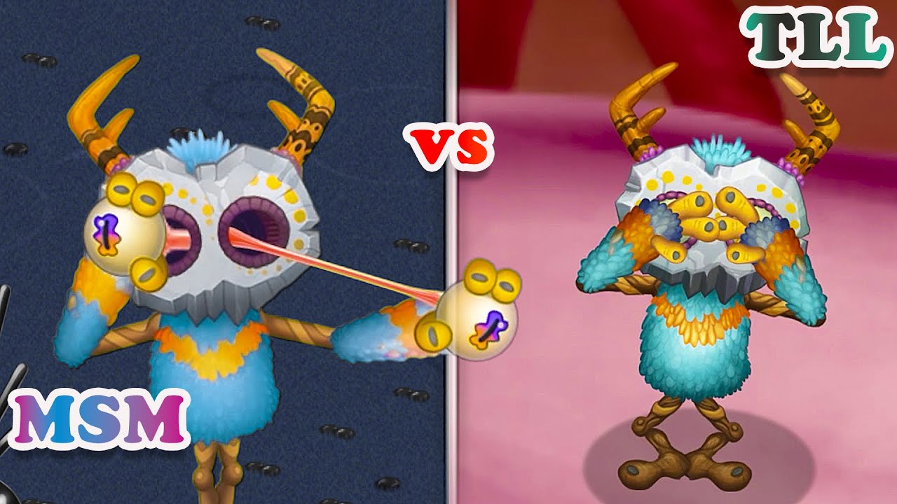 Knurv - MSM TLL vs Original MSM Comparison (My Singing Monsters) - YouTube