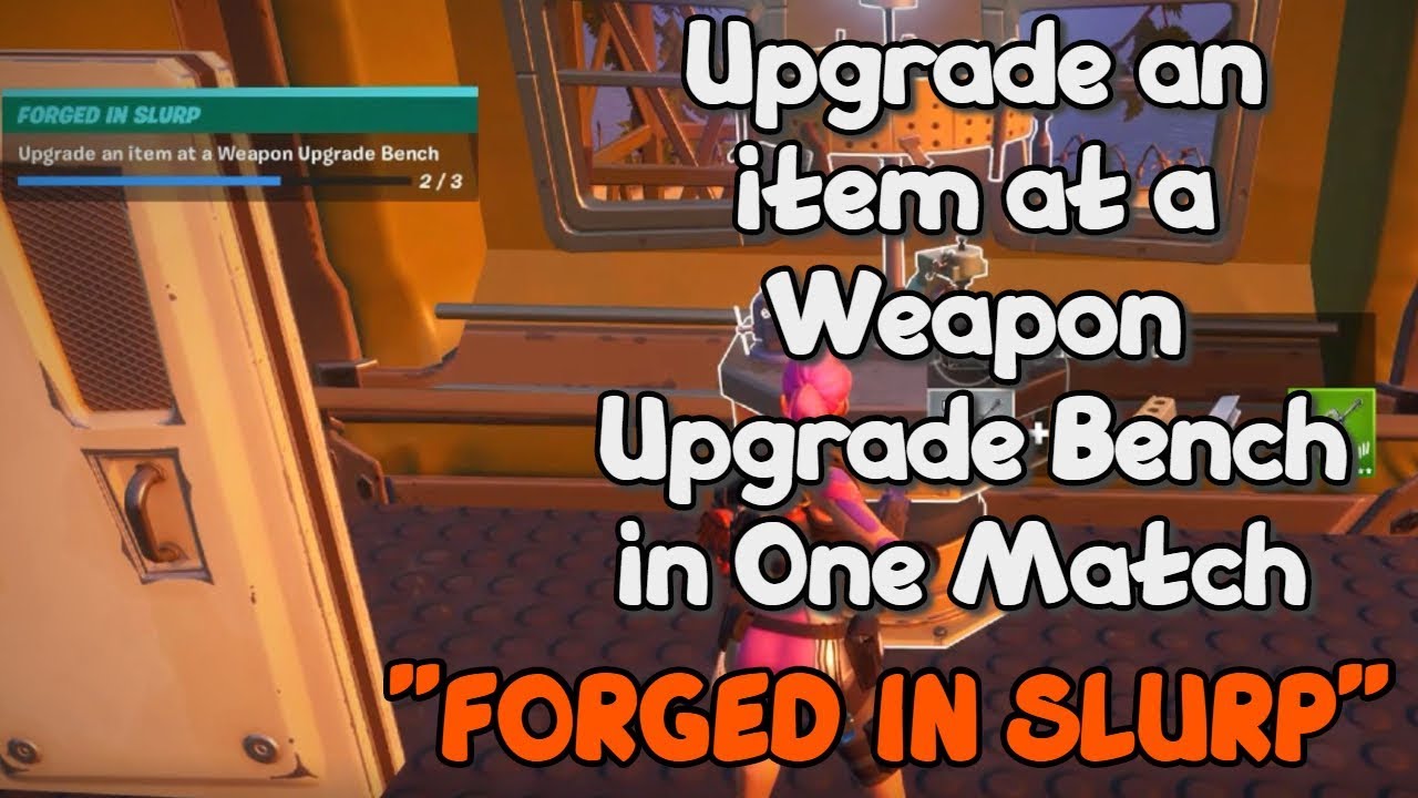 How to Complete Upgrade an item at a Weapon Upgrade Bench in One Match ...